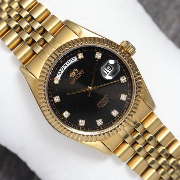 [WTS] Orient President DayDate Gen 2 All Gold Black Dial - $390 ...