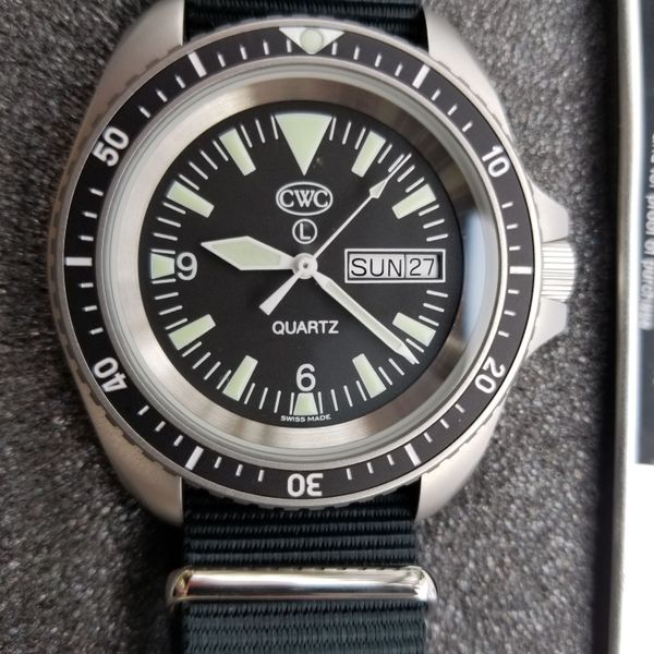 FS LNIB: CWC RN QUARTZ MATTE MK1 WITH DAY/DATE (RN300-M QM60-DD ...