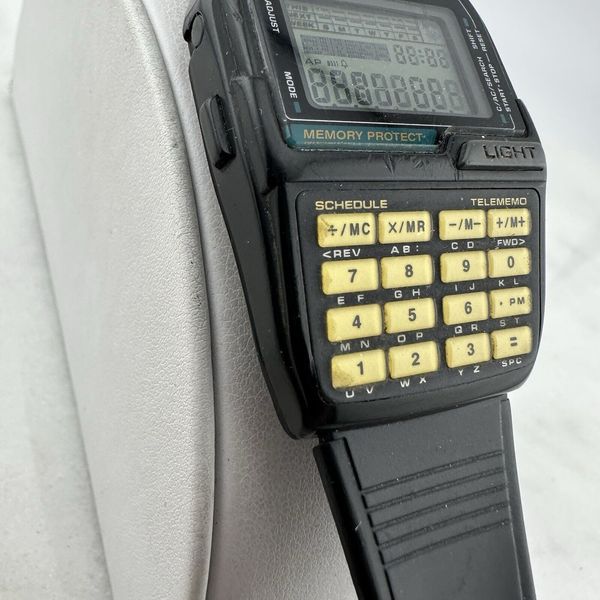 Casio DBC-310 Databank 300 Module 1478 Vintage Digital Calculator Watch ...