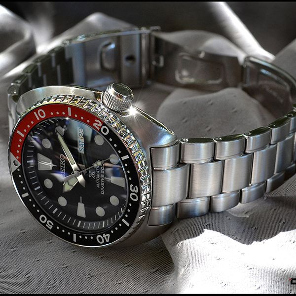 SOLD: Seiko Turtle SRP789 - Custom Modded on Bracelet | WatchCharts ...