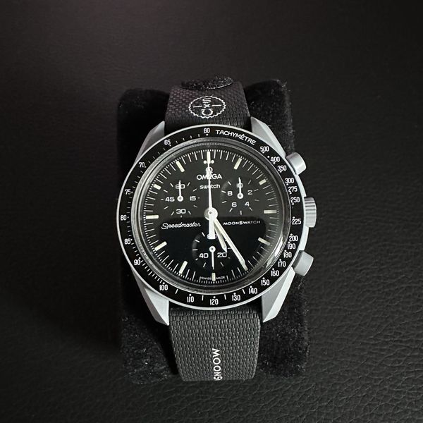 Swatch x OMEGA Bioceramic Moonswatch Mission to the Moon, Black ...