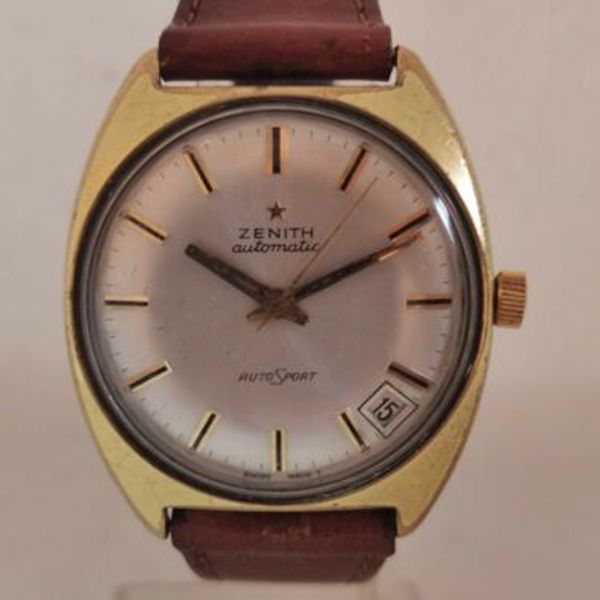 vintage zenith Auto Sport automatic watch Cal 2552PC 35 MM Running ...