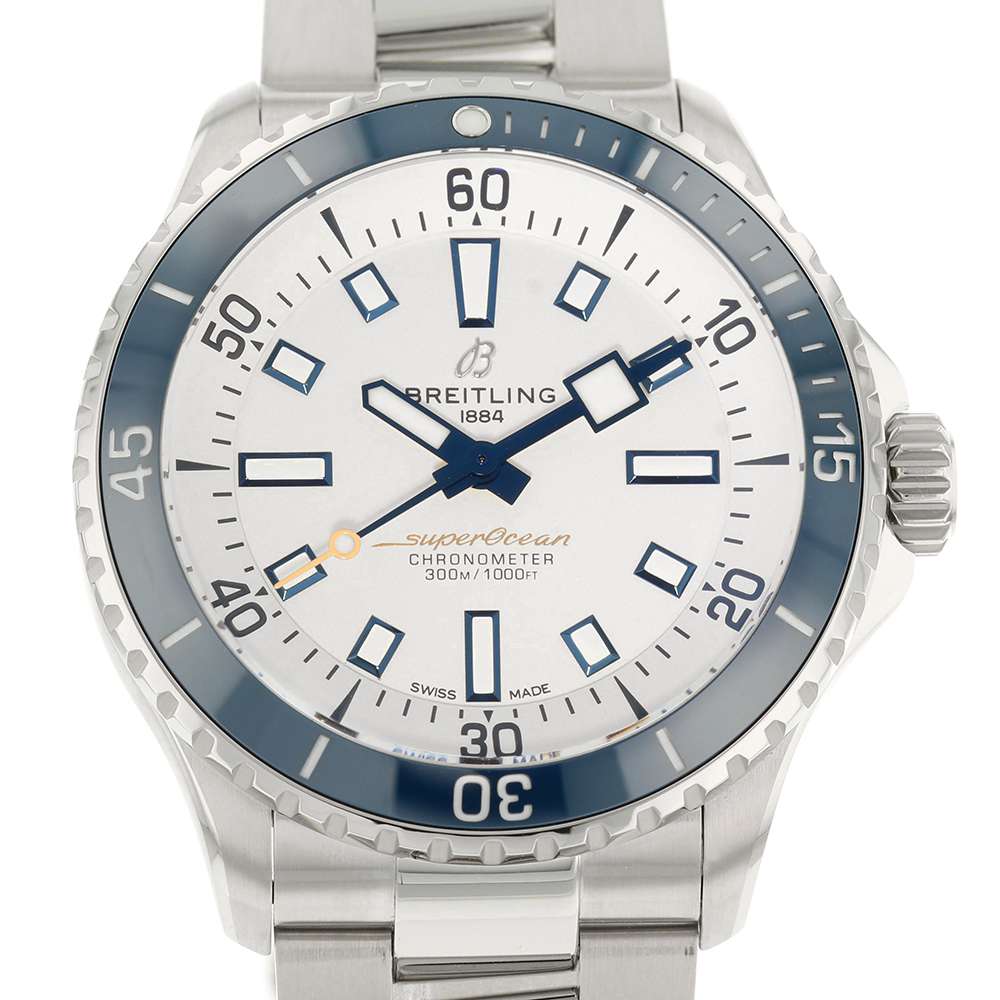 Breitling Super Ocean Automatic 42 A17375E71G1A1 BREITLING Watch White ...