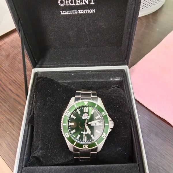 Orient Limited Edition Green Dial Automatic Watch | WatchCharts Marketplace