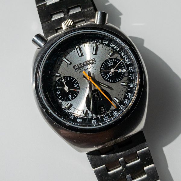 Vintage Citizen Bullhead Chrono / Flyback | WatchCharts Marketplace