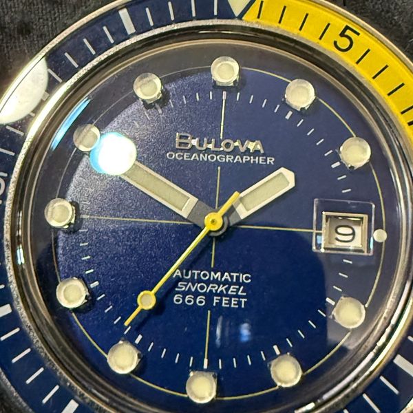 Orologio Uomo Bulova 96B320 Oceanographer Devil Diver Acciaio Inox Blu ...