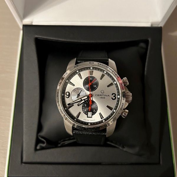 CERTINA DS Podium Chronograph Automatic C001.427.16.037.01 42mm with new strap | WatchCharts ...
