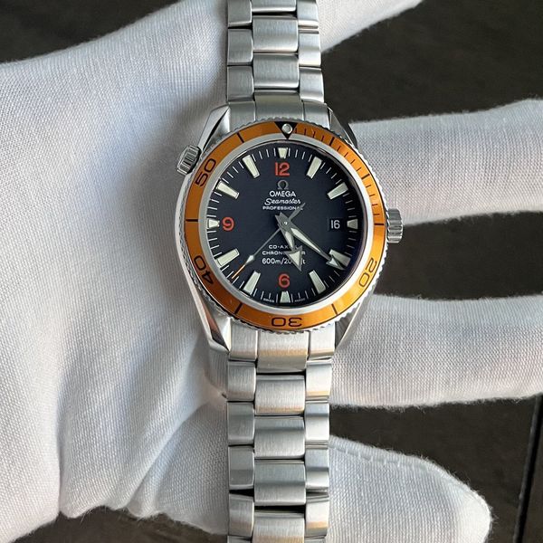 Omega Seamaster Planet Ocean Orange 2500 42mm 2209.50.00 | WatchCharts ...