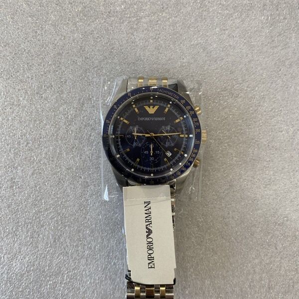 Emporio Armani Menâ s Chronograph Watch AR6088 | WatchCharts Marketplace