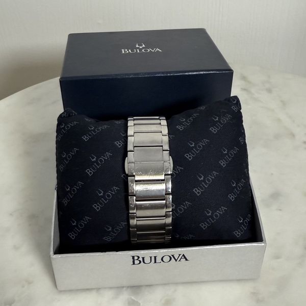 Bulova 96A107 Automatic Skeleton Watch Stainless Steel – Works Great ...