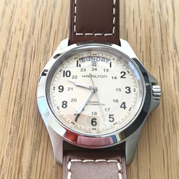 [ w/Box ] Hamilton Khaki Field King H644550 Automatic Day Date Swiss ...