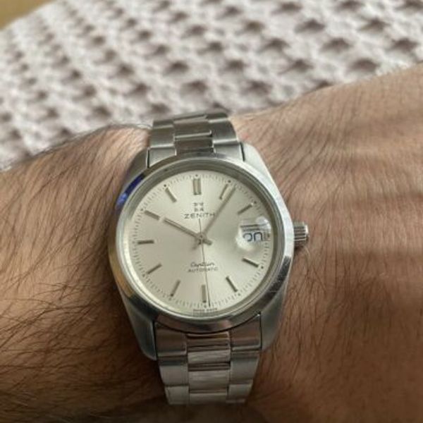 ZENITH CAPTAIN AUTOMATIC SWISS MADE 02.0350.467 MENS BEAUTIFUL SS ...