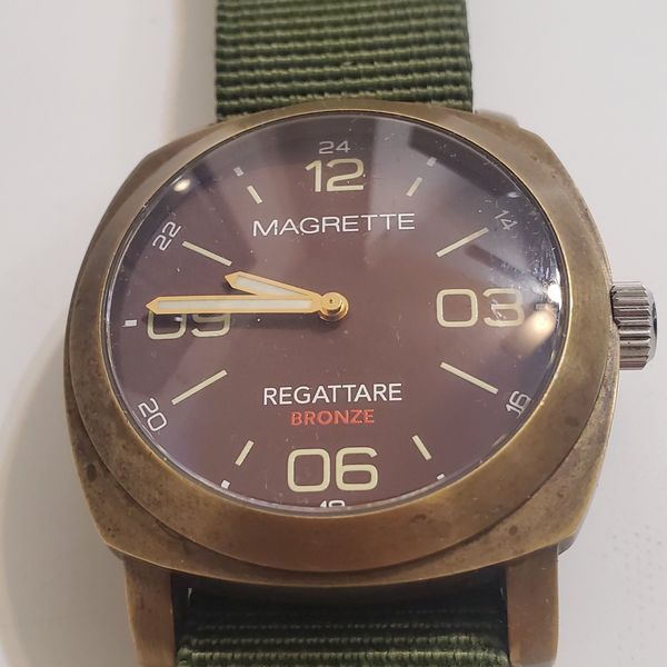 Magrette Regattare bronze, automatic. | WatchCharts Marketplace