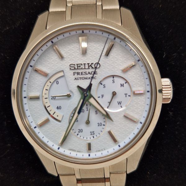 Seiko Presage Sharp Edged Geppaku Moonlight Automatic Men's Watch ...