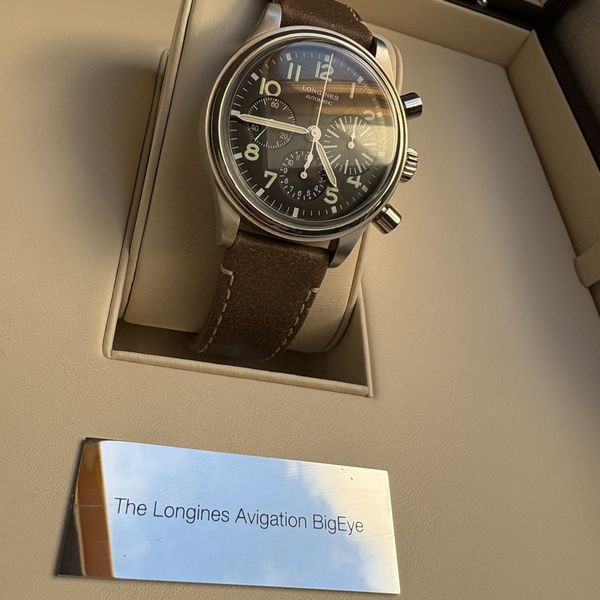 Longines Avigation Big Eye Dec 2024 Immaculate. All Boxes & Papers ...