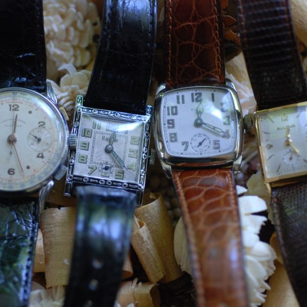 FS: 4 Vintage Watches (1 chronograph and 1 solid gold tank) reduced ...