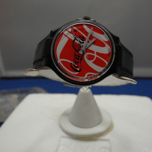 Swatch style, Swiss Made Coca-Cola Quartz Analog Unisex Watch ...