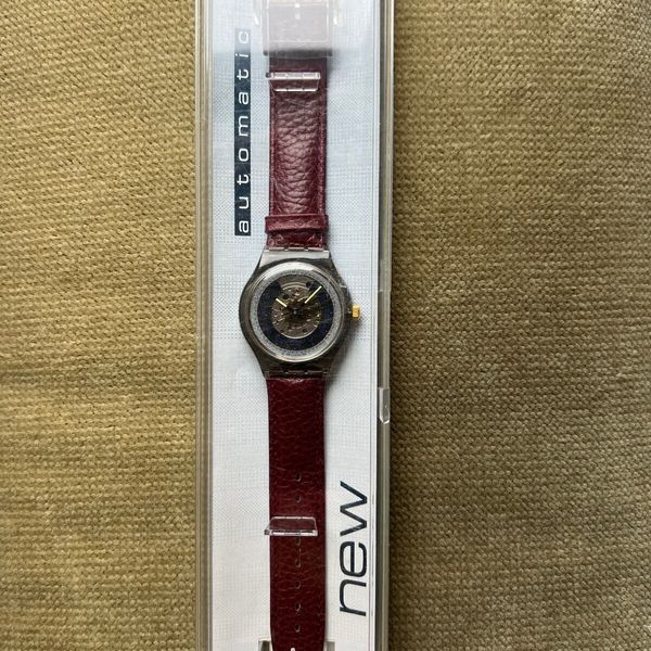 NOS Vintage Swatch Automatic Wristwatch Ruby SAM 100 with ETA 2840 - 36mm 1991 | WatchCharts ...