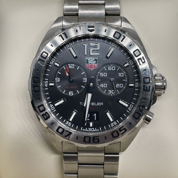 TAG Heuer Formula 1 Men's Black Watch - WAZ111A.BA0875 Not Working ...