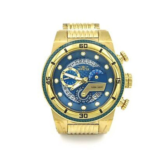 Invicta Men's S1 Rally Blue Dial Chronograph Quartz Wristwatch 25281 # ...