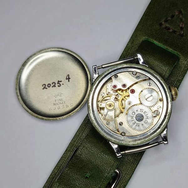 kt20 Seiko Moris type 10 Model 1924 SEIKOSHA Men's Small seconds ...