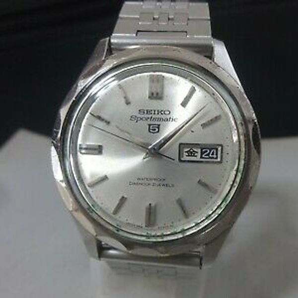 Vintage 1966 SEIKO Automatic watch [Seiko Sportsmatic 5] 21J 6619-9040 ...