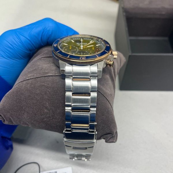 Bulova Marine Star 98B301 Chronograph Quartz Men's Watch - USED ...