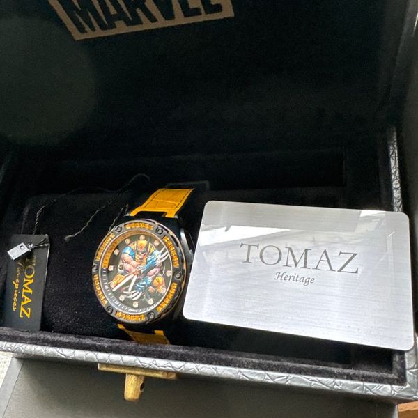 Wolverine Marvel limited edition watch with authentic card from Tomaz ...
