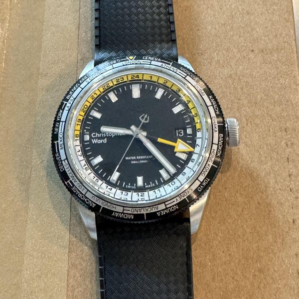 [WTS] Christopher Ward Rare C65 Worldtimer GMT Mint $900 | WatchCharts ...