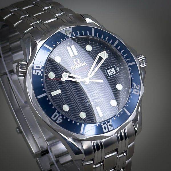 OMEGA Seamaster Professional 2011 Steel With Blue Wave Dial Reference ...