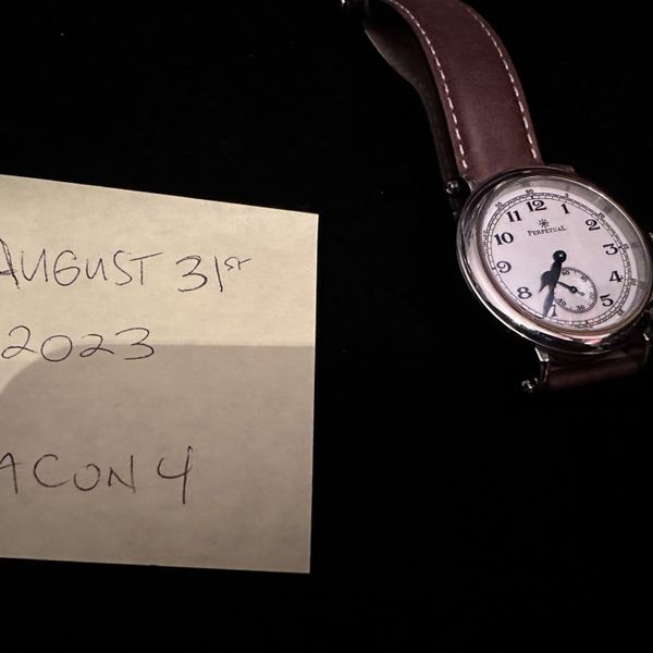 [WTS] Perpetual, Classic White Enamel Dial with Blue Steeled Hands ...