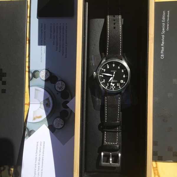 christopher ward C8 Pilot Revival Special Edition | WatchCharts Marketplace