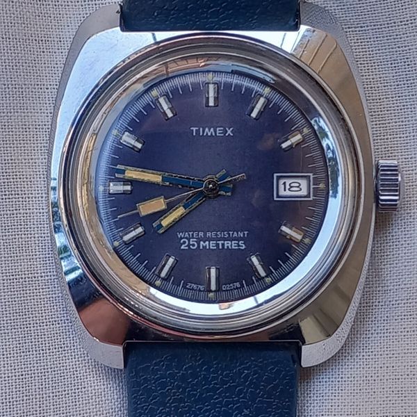 Orologio vintage TIMEX BOX NOS DIVER BIG SIZE | WatchCharts Marketplace