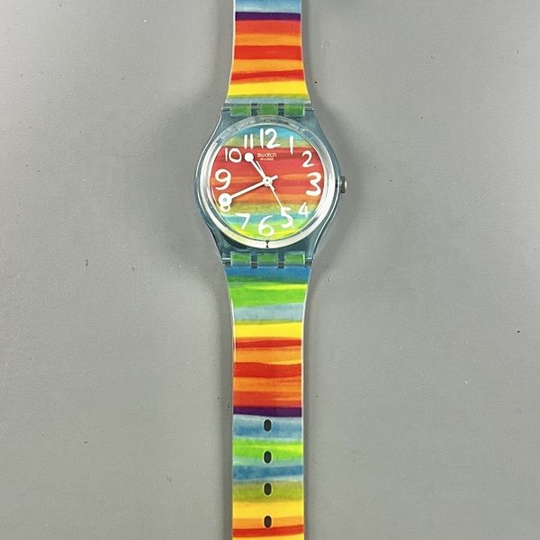 Swatch Color The Sky Multi-Color Quartz Watch 35mm GS124 from 2003 ...