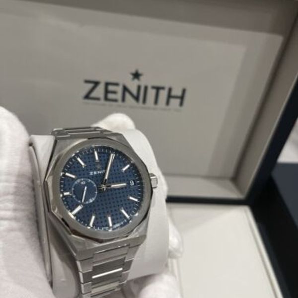 Zenith Defy Blue Men's Watch - 03.9300.3620/51.I001 | WatchCharts ...