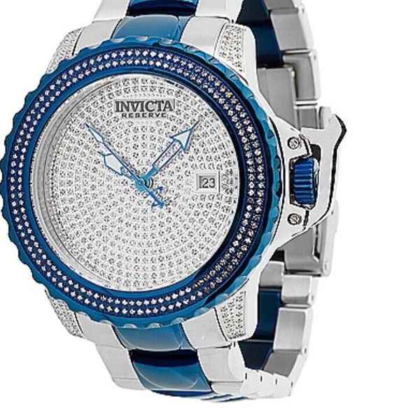 Invicta 47mm Subaqua Noma II Lt Swiss Quartz 2.98 Diamond Bracelet ...