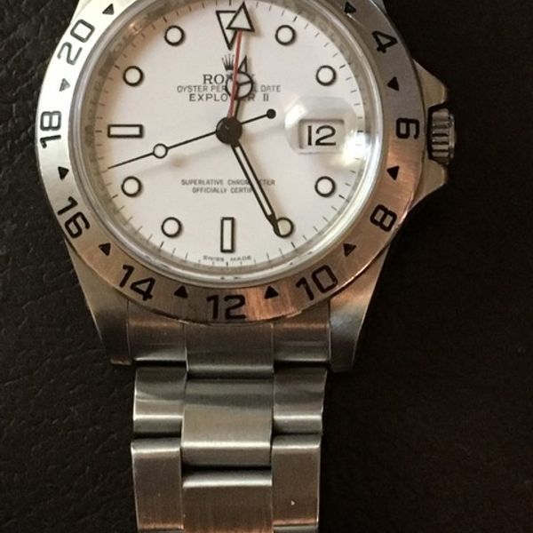 FS Rolex Explorer 2 white dial | WatchCharts
