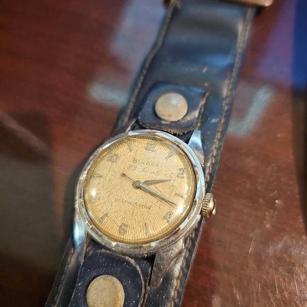 Vintage Bulova 23 Jewels Self Winding Sunburst Dial Working ...