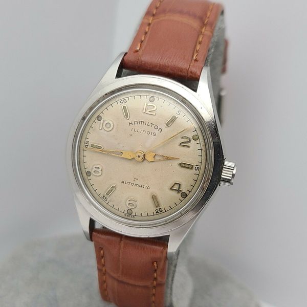 Vintage Hamilton ILLIONIS Men's Automatic watch Ref.9515 ETA 1256 ...