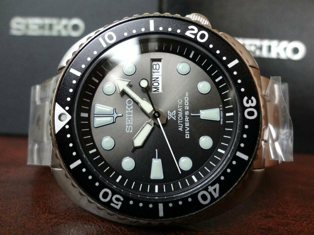 SEIKO “PROSPEX Automatic” Diver’s 200m SRPC23 (SRPC23K1): ANTHRACITE ...