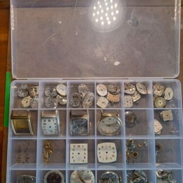 Vintage Hamilton Watch Parts Lot | WatchCharts Marketplace
