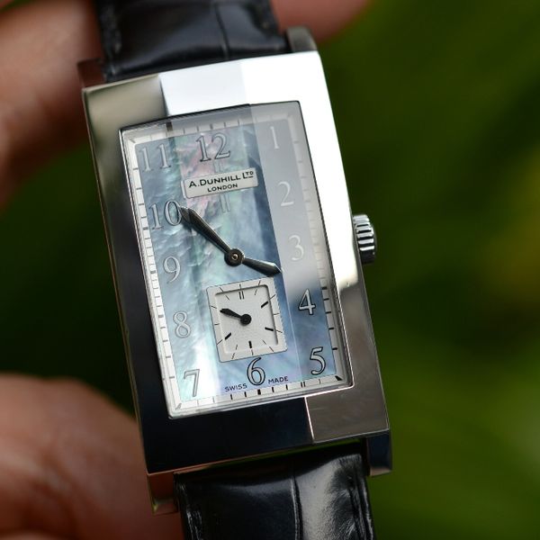 42156 Dunhill Mother of Pearl “Facet” By Jaeger-LeCoultre DUJ01849 ...