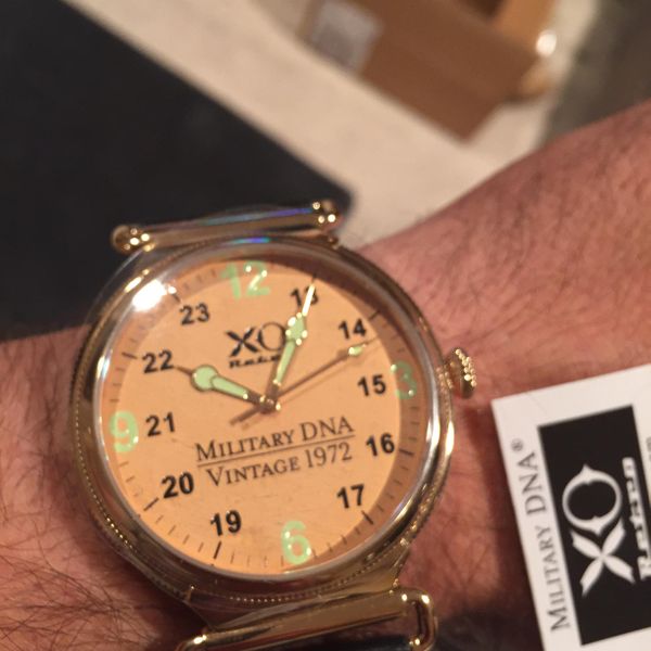 2 XO Retro military DNA watches: 1972 Vietnam and 2001 Afghanistan ...