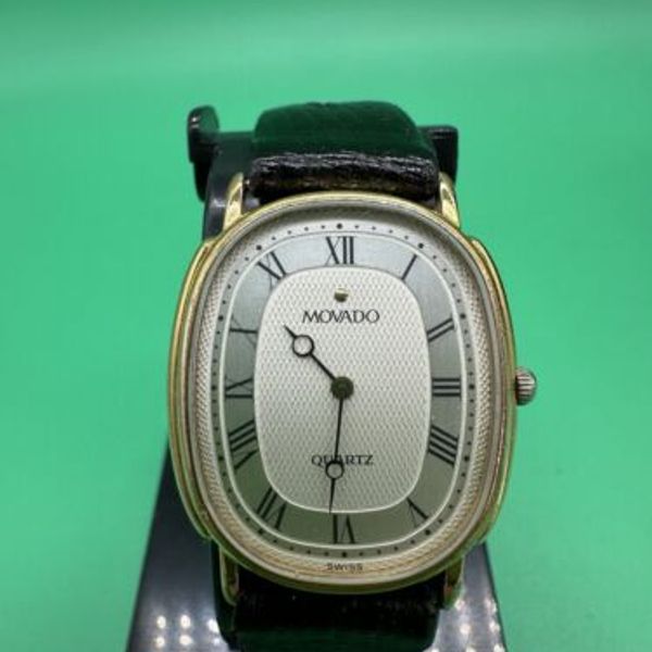 Movado Vintage Ref# 87-31-780 Rare Dial Quartz Swiss Made watch/New ...