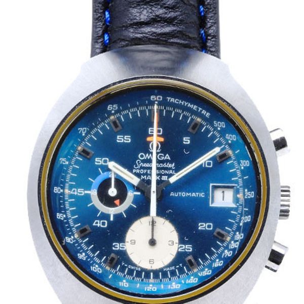 FS Omega Speedmaster Mark III Blue dial | WatchCharts