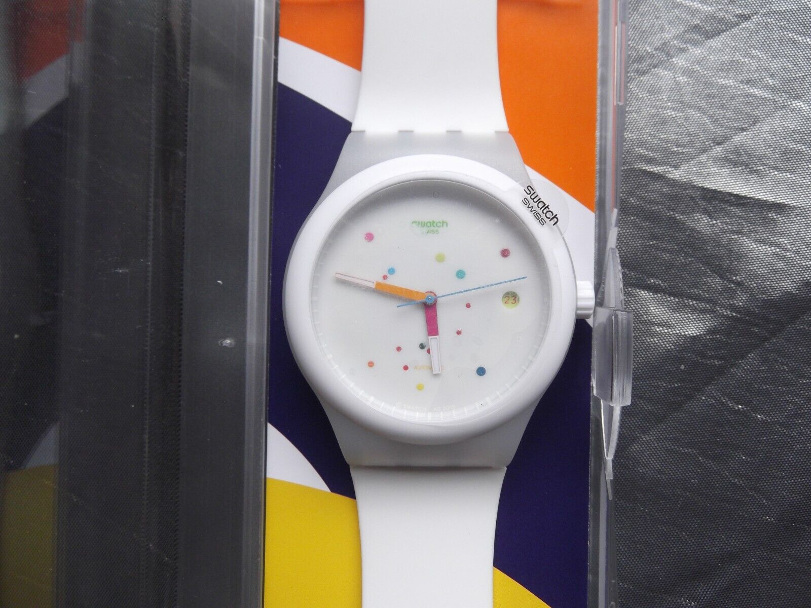 Swatch Watch SUTW400 Sistem White. 2014. New And Unworn In Original ...
