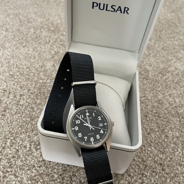 Pulsar G10 Military Issued Quartz Watch - British Army - New CWC Nato ...
