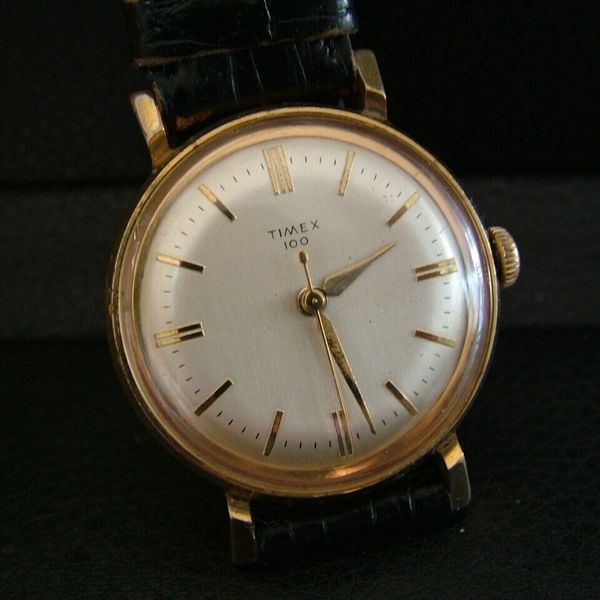 Running 1950's TIMEX 100 Men's Wristwatch 36mm Keeps Time | WatchCharts ...