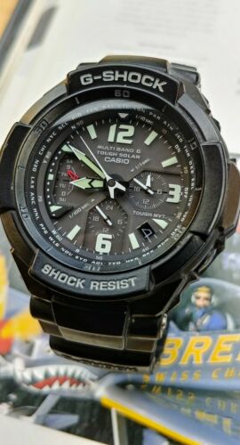 Casio G-Shock Sky Cockpit GW3000BB-1A Aviation Pilot Tough Solar GMT ...
