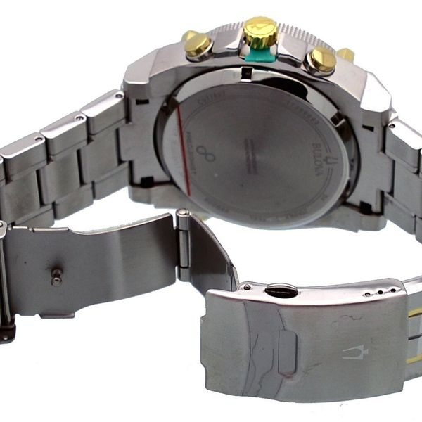 Bulova Men's Icon Chronograph Calendar HPQ Precisionist Grey Watch 47 ...